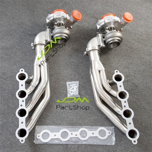 LS Turbo Kits .80.81 + Manifold +T3 T4 to 3.0" V Band Elbows For V8 LS1 ...