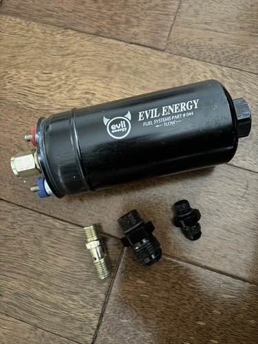 EVIL ENERGY EXTERNAL INLINE FUEL PUMP ELECTRIC 044 | eBay