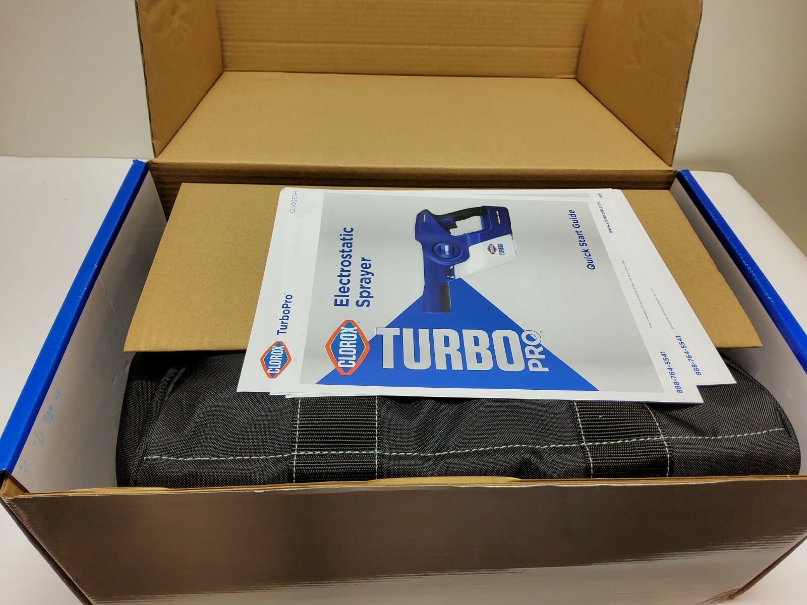 New Clorox Electrostatic Sprayer Turbo Pro Blue/Black 29561 | eBay