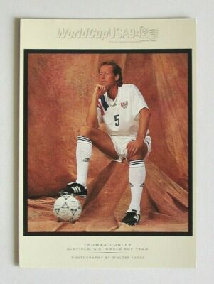 Vintage 1994 Thomas Dooley Walter Looss Upper Deck Card World Cup USA ...