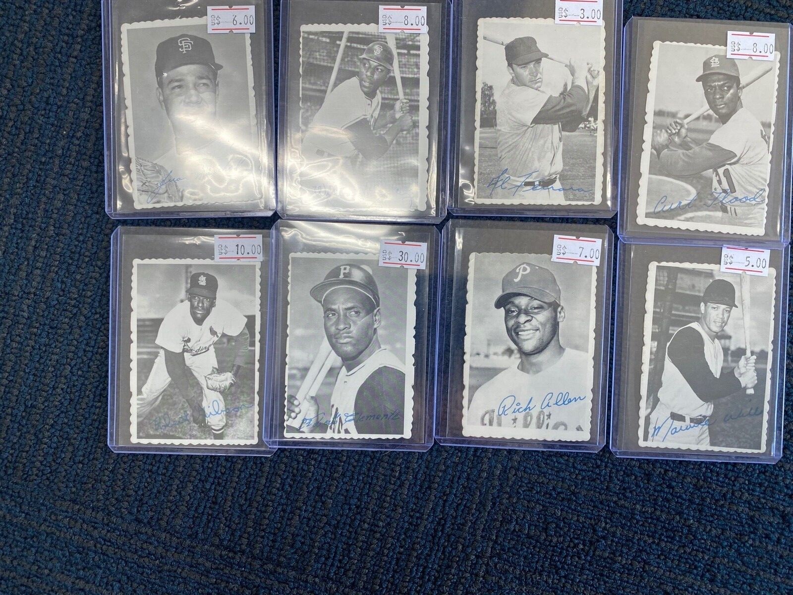 1969 Topps Deckle Edge Baseball #1 - #33 Complete your set U pick (HIGH ...