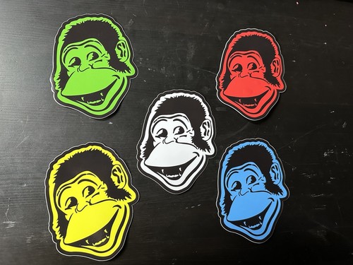 Ben Davis Gorilla 5 Sticker Pack , Multicolor ,New | eBay