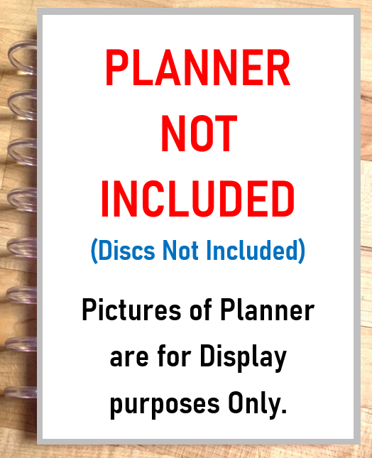 Planner Keeper Retro Trapper 80s Cover Set 4 use w/ TUL/Arc (8 disc ...