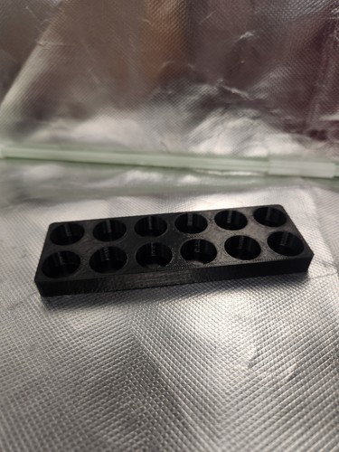 Mec Reloader Powder Bushing Holder Holds 12 Bushings 3d Printed Made In ...