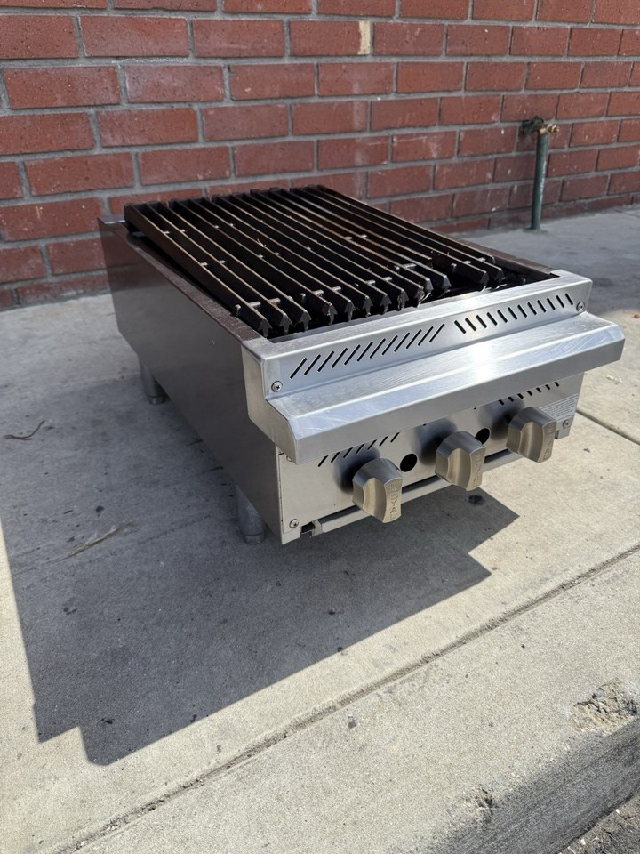 Royal Range of California RRB-18 18" Countertop Gas Radiant Charbroiler ...