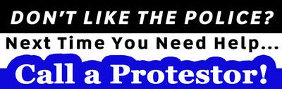 Police Protest Bumper Sticker / Decal | eBay