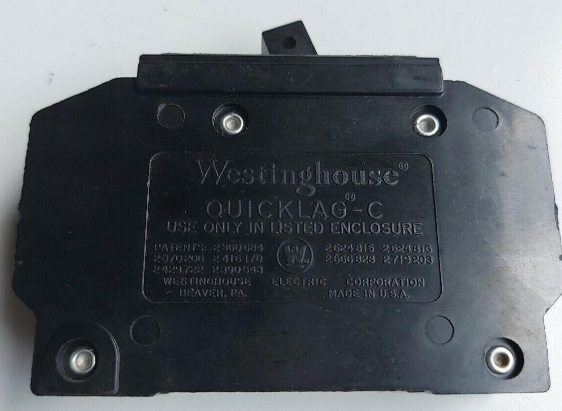 Westinghouse+Quicklag+QCL1020+1+pole+20+amp+Breaker for sale online | eBay