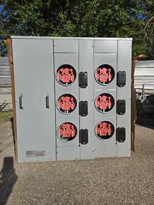 Eaton Multi Meter Pack 1MP6126R, 6 Socket, Bus: 600A (with 5 125A ...