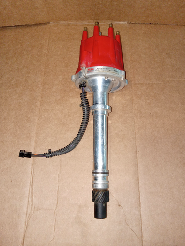 MSD 85551 Pro Billet Chevy Distributor, Mag Trigger, Locked Advance ...