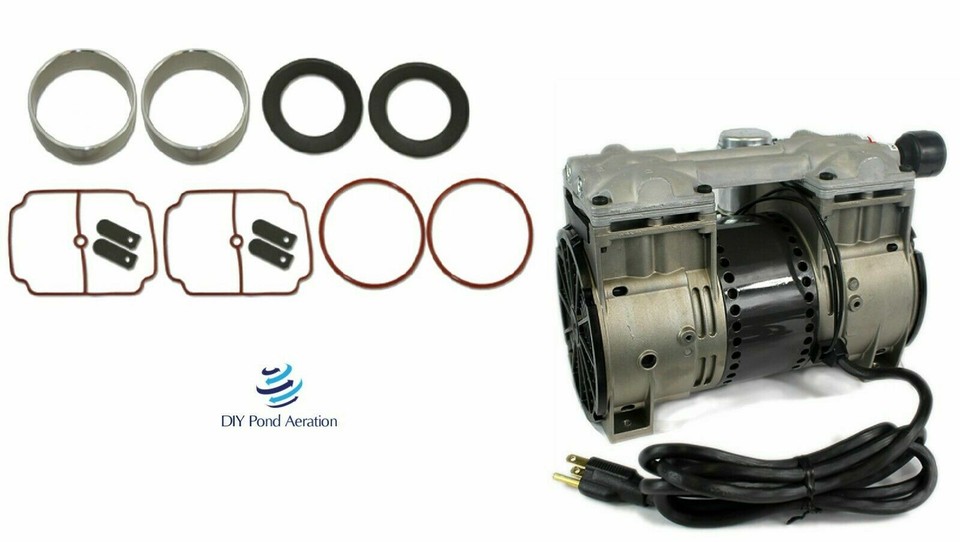 2650 2660 Rebuild Kit Service Kit - Thomas Pump Compressor Vacuum Pump ...