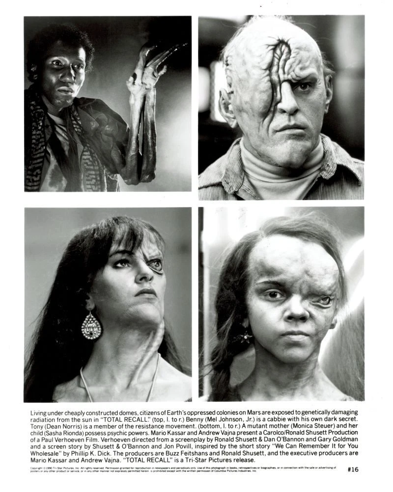 Total Recall 1990 Mutants