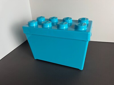 LEGO Storage Brick 8 Studs Storage Box - Blue - Empty | eBay