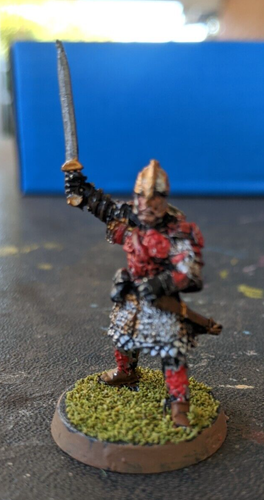 Warhammer Lord of the Rings Metal Rohan Hero Painted Very Rare | eBay