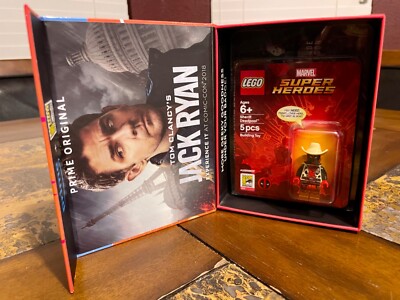 LEGO 2018 MARVEL DEADPOOL SHERIFF MINI FIGURE SDCC ORIGINAL BOX VERY ...