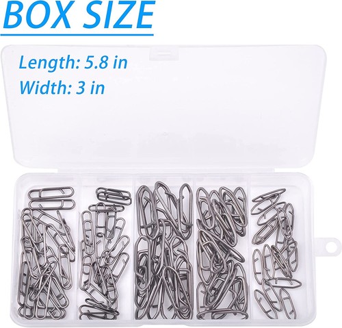 Fast Fishing Power Clips Stainless Steel Clip Connector Quick Change ...