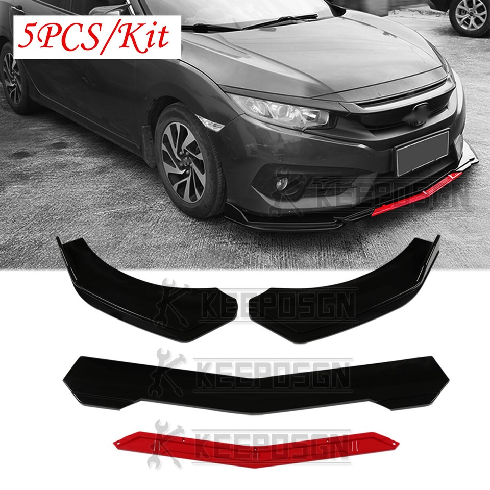 For Chevrolet Silverado 1500 SS Front Bumper Lip Splitter Spoiler ...