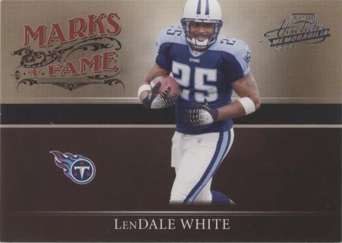 2006 Playoff Absolute Memorabilia - Marks of Fame LenDale White #MF ...