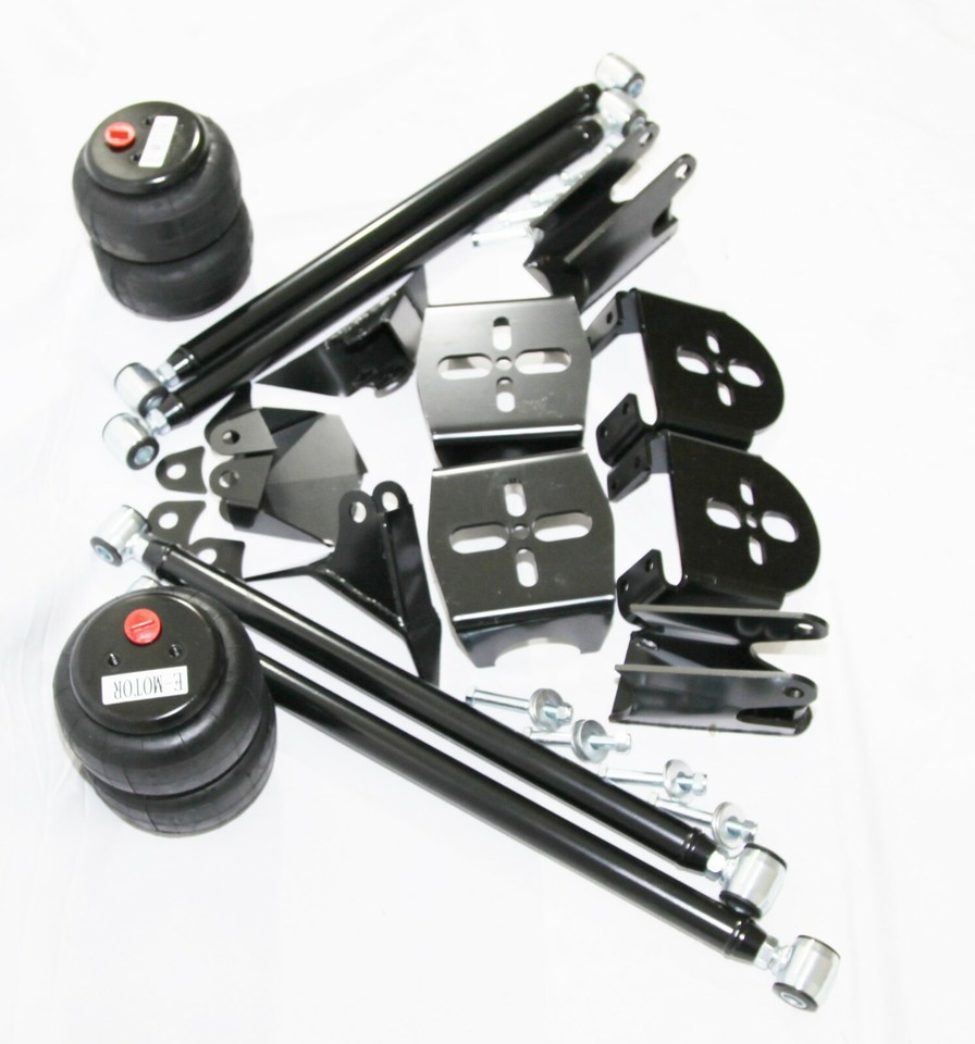 Weld On Triangulated Air Ride Mount Bracket 2.75"Axle&2500lb Air Bags ...