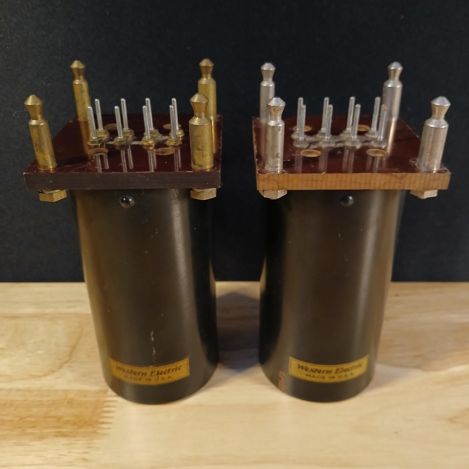 1940's Pair Vintage Western Electric 215A and 215FB Plugin Relay ...