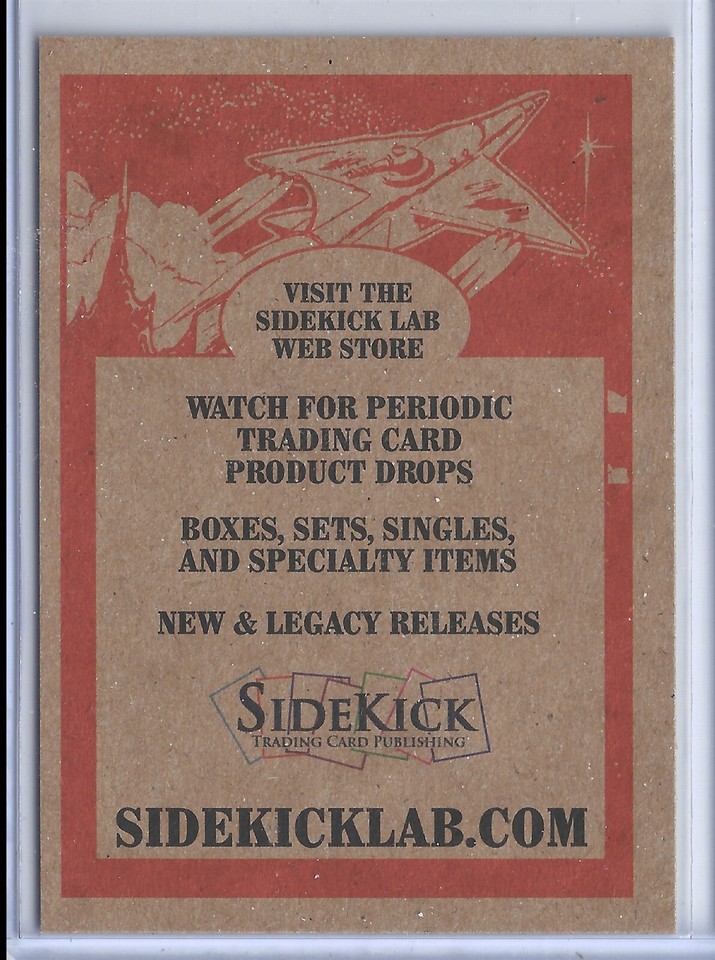 Sidekick Trading Cards Time Machine Prom Card Philly Show Fall 2023 SFC ...