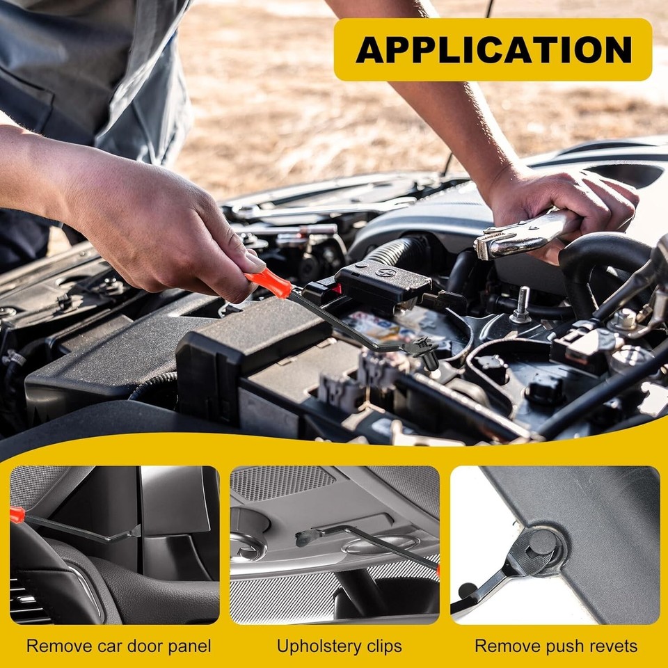 For Toyota Fixing Fastener Kit car Bumper Fender Liner Push Type ...