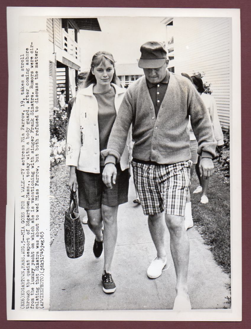 Mia Farrow And Frank Sinatra The Sad Truth About Frank Sinatra's