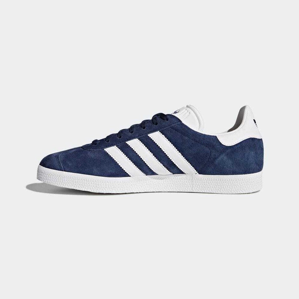 adidas Originals Gazelle BB5478 College Navy White men's woman shoes ...
