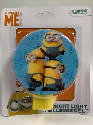 Minion Led Night Light 120 Volts Suitable Bedroom Hall New | eBay