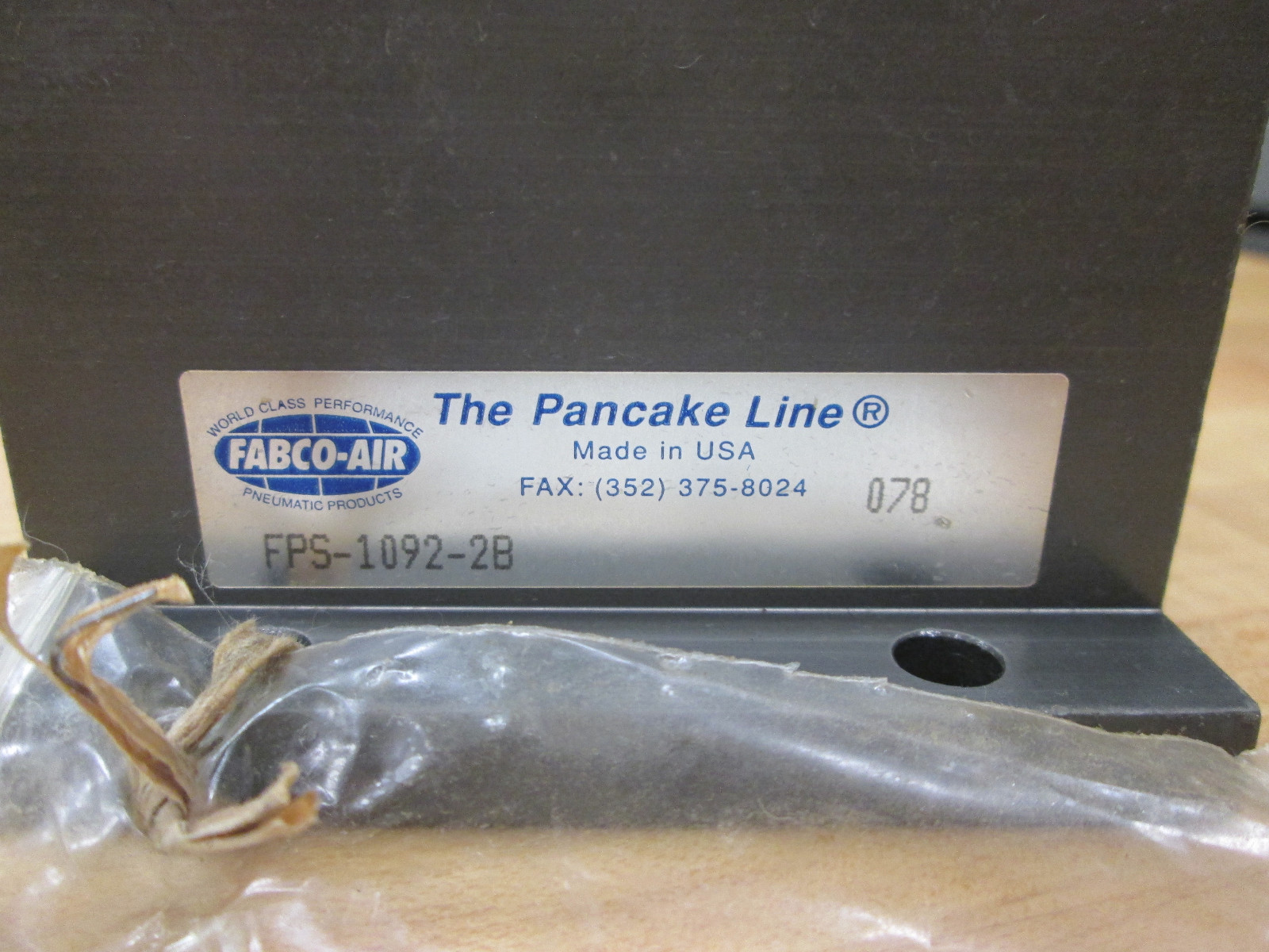 (1) FABCO-AIR PNEUMATIC CYLINDERS P/N FPS-1092-2B for sale online | eBay