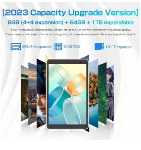 PRITOM L8 Plus 8inch Android 13 Tablet 8-Core 1.80GHz 8GB 64GB | eBay