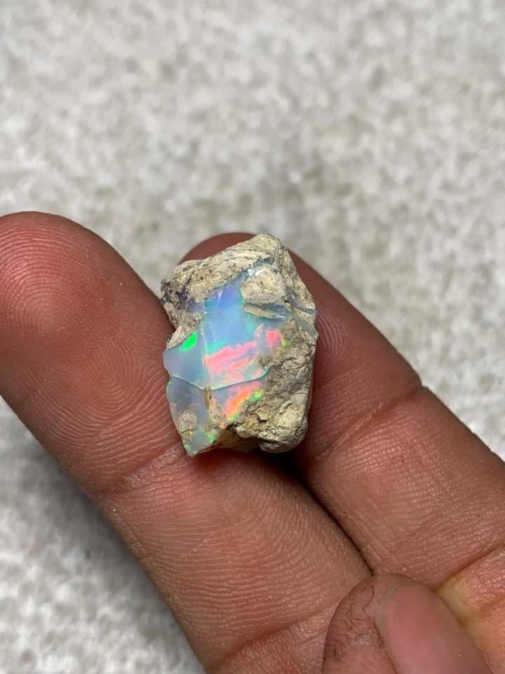 Genuine AAA Cut Grade Uncut Welo Natural Opal Raw Stone For Jewelry 15. ...