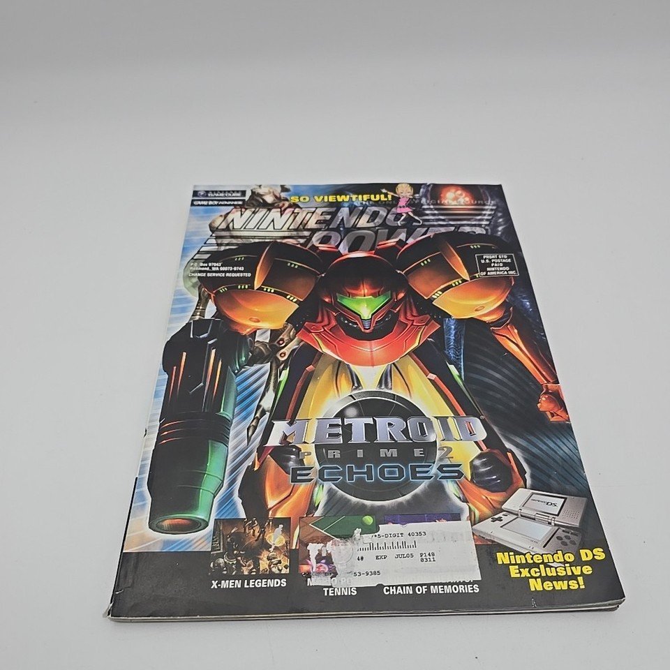 Nintendo Power [Volume 186] Metroid Prime 2: Echoes w/ Poster | eBay