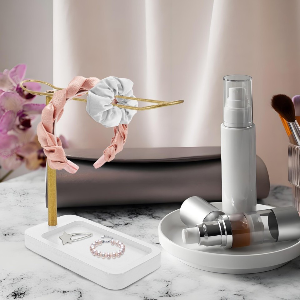 Hair Accessories Organizer Headband Display Tie Holder Bracelet Rack ...