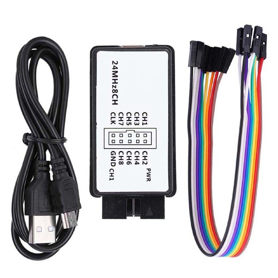 Logic Analyzer 24MHz Logic Analyzer Device USB Logic Analyzer Device ...