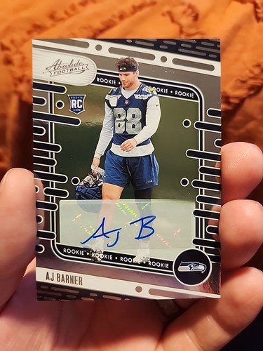 2024 Absolute AJ BARNER AUTO ROOKIE CARD. *RARE | eBay