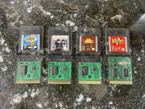 Lot Of 4 Nintendo Game Boy Color GBC Cartridge Only Games AUTHENTIC ...