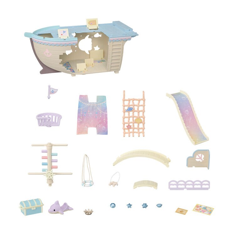 EPOCH Sylvanian Families Store Limited YUME IRO Mermaid Ship Japan NEW ...
