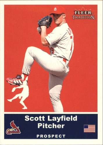2002 Fleer Tradition Update - Prospects Glossy #U20 Scotty Layfield ...