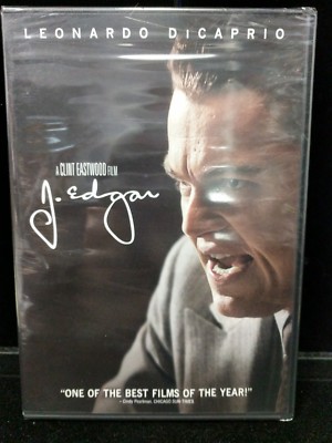 New Sealed Clint Eastwood Film J. Edgar DVD Leonardo DiCaprio 2011 M4 ...