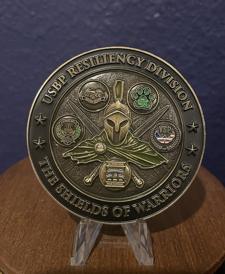 NEW RARE (Only 100 Made) USBP Laredo Sector Resiliency Spartan ...