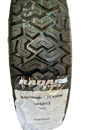 145/80R13 Q74 - Renegade Classic Tacchettate - RADAR Pneumatique Pour ...