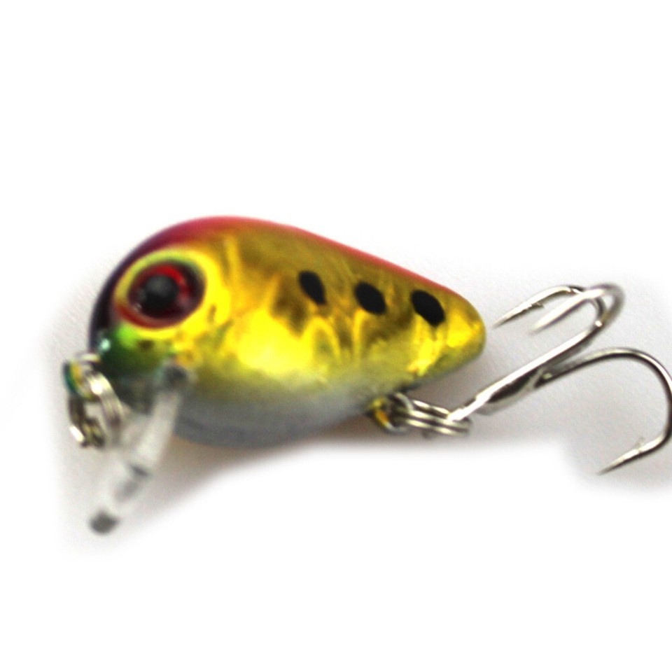 5 pezzi 3 cm / 1,5 g esche artificiali per pesci grassi accessori per ...