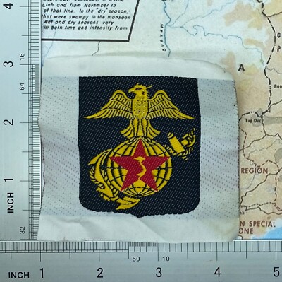 Patch , usmc patch , ARVN MARINE Corps , silk patch , Vietnam War patch ...