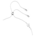 Hollow Pendant Small White Rhodium Plated Necklace 5636497 | eBay