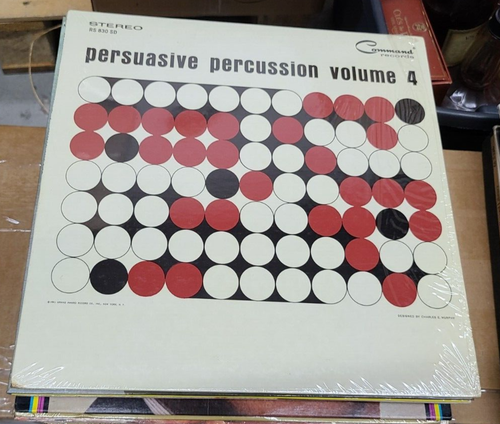 VINTAGE 1960-70's PERSUASIVE PERCUSSION VOLUME #4" RECORD ALBUM command ...