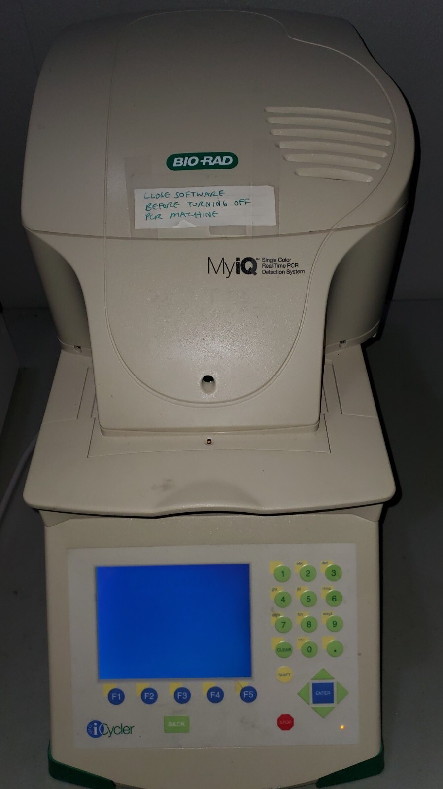 BIO RAD MyiQ Single Color Real-Time PCR Detection System | eBay