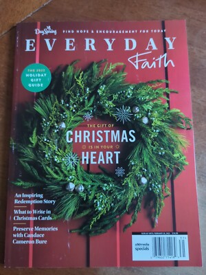 Everyday Faith Magazine 2022 The Gift of Christmas is in Your Heart ...