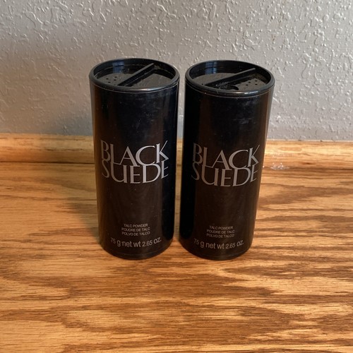 Avon Black Suede Talc Powder Men's Body Powder 2.65 oz New & Sealed Lot ...