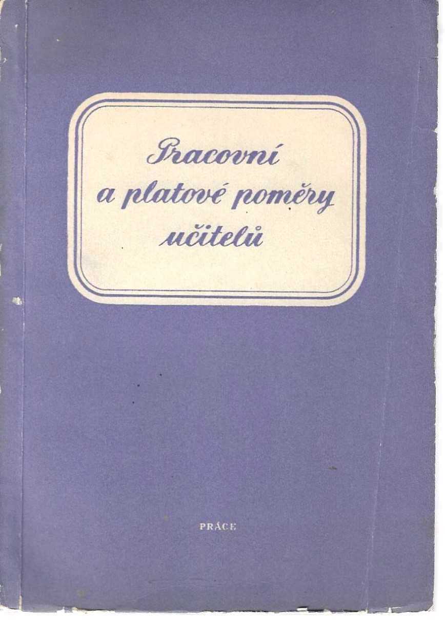 "Pracovni a platové pomery ucitelu" di Alois Selder, Jan Vadlejch e B ...
