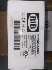 RIB TR50VA001 Transformer T-201-1 E197146 50VA PRIM Black 120V SEC ...